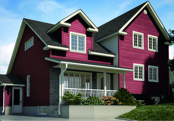 house_country_red - Elevations By Hines